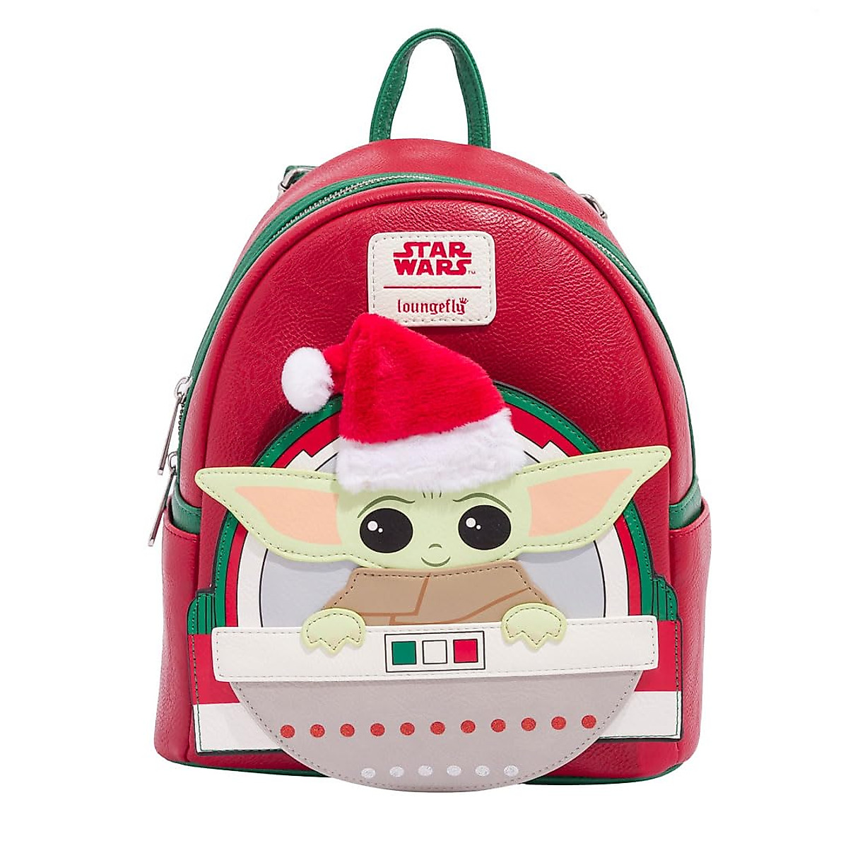 Loungefly Star Wars Santa Grogu Mini-Backpack - Entertainment Earth Exclusive
