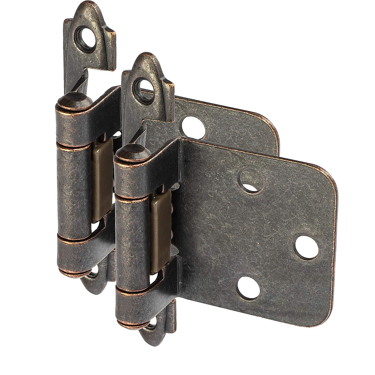 10 Pair Pack - Cosmas 15539-ORB Oil Rubbed Bronze Hinge Variable Overlay (Pair) [15539-ORB]