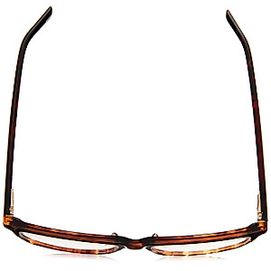 Kate Spade New York Women's Kate Spade Female Optical Style Jodie2 Rectangular Reading Glasses, Dark Havana Gold/Demo Lens, 50mm, 16mm + 1.5