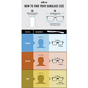 Revo Descend E: Polarized Filters UV, Rimless Small Rectangle Rectangular Sunglasses, Black Frame with Graphite Lens (RE 4060)