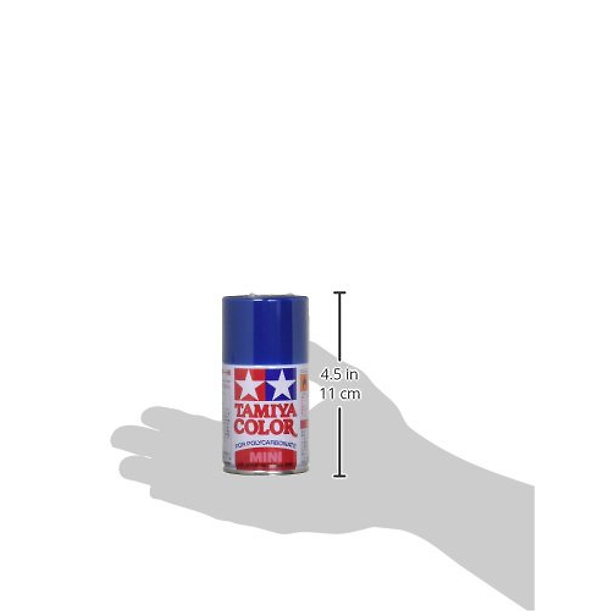 Tamiya TAM86004 86004 PS-4 Blue Spray Paint, 100ml Spray Can