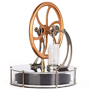 Sunnytech Low Temperature Stirling Engine Motor Steam Heat Education Model Toy Kit For mechanical skills (LT001)