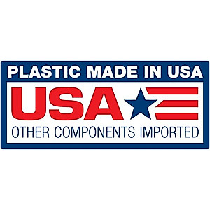 Gamma2 Seal Lid - Pet Food Storage Container Lids - Fits 3.5, 5, 6, & 7 Gallon Buckets, White, 4122E