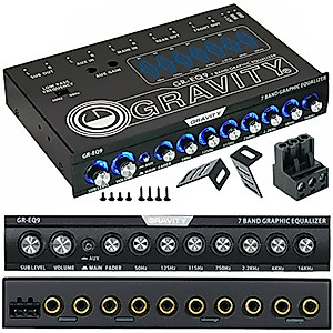 Gravity 7 Band Graphic Equalizer GR-EQ9