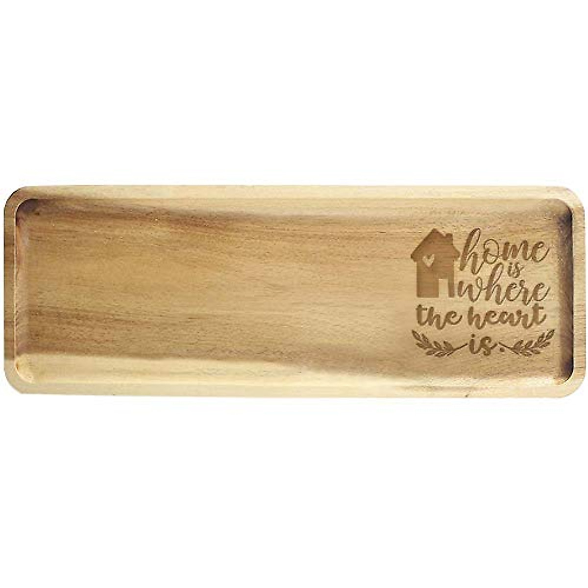 FOUR ORANGUTANS Home Is Where The Heart Is Wood Serving Platter, Friend, Family, Food Holder, BBQ, Party, Buffet Gifts