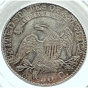 1824 1824 UNITED STATES Capped Liberty Bust Half Dolla Denomination_in_description AU 50 PCGS