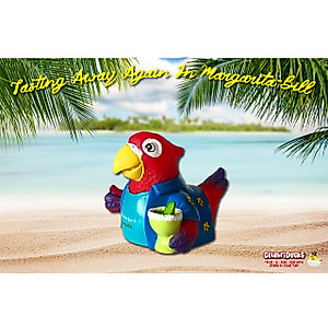 CelebriDucks - Tasting Away Again in Margarita-Bill - Floating Rubber Ducks - Collectible Bath Toy Gift for Kids & Adults of All Ages