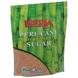 Iberia Pure Cane Turbinado Sugar, 4 lb.