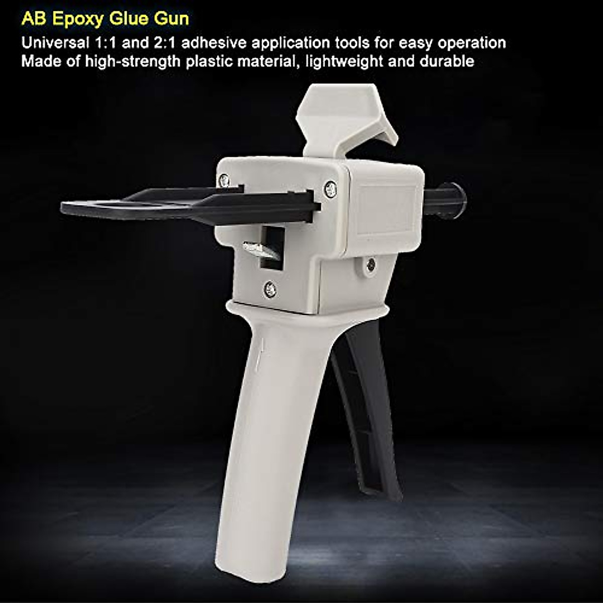 50ML AB Glue Gun, 7.5 x 2.3 x 6in Mixed Universal 1:1 and 2:1 Adhesive Application Handle Tool