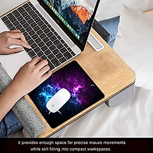 SHALYSONG Mouse pad Personalized Design Galaxy Computer Mousepad, Washable Non-Slip Rubber Mousepad 9.5 X 7.9 inch
