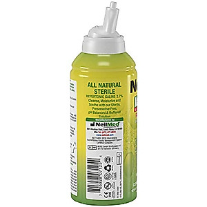 NeilMed Sinus Rinse Kit with Nasamist Extra Strength Hypertonic Saline Spray, 1 Count