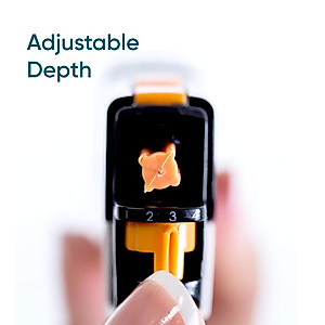 DARIO Smart Glucose Monitor Kit | Test Blood Sugar Levels & Manage Diabetes, Testing Kit Includes: Glucometer with 25 Strips, 10 Sterile lancets (Lightning Adapter - For iPhones Up To 14 Only)