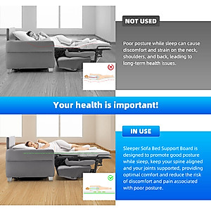 Imperius® Sleeper Sofa Bed Support Board,Sleeper Sofa Support for Sofa Bed Slats,Sleep Sofa Bar for Sofa Bed or Pullout Couch,No Assembly Needed (Full 48x48)