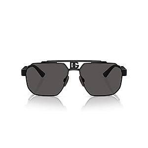 Dolce&Gabbana 0DG2294 59 01/87 Sunglasses, Unisex-Adult, Multicoloured (Multicoloured), One Size