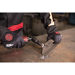 Chicago Pneumatic CP7408 - Air Die Grinder Tool, Welder, Woodworking, Automotive Car Detailing, Stainless Steel Polisher, Heavy Duty, Right Angle Grinder, 1/4 Inch (6 mm), 0.34 HP / 250 W - 23000 RPM