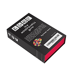 INNERICONS Mindfulness Therapy Games: Social Skills Game That Teaches for Kids, Teens and Adults Effective for Self Care, Communication Skills 40 Cards for Play Therapy