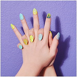 Cool Maker, GO Glam Nail Surprise Shimmer Exclusive Manicure Set with 2 Press on Nails Styles and More, Nail Kit Kids Toys for Ages 8 and up