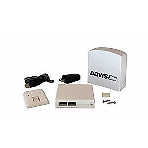 Davis Instruments AirLink Professional Air Quality Sensor for Indoor or Outdoor use. Provides Air Quality Index, Temperature, Humidity, Dew Point, Heat Index