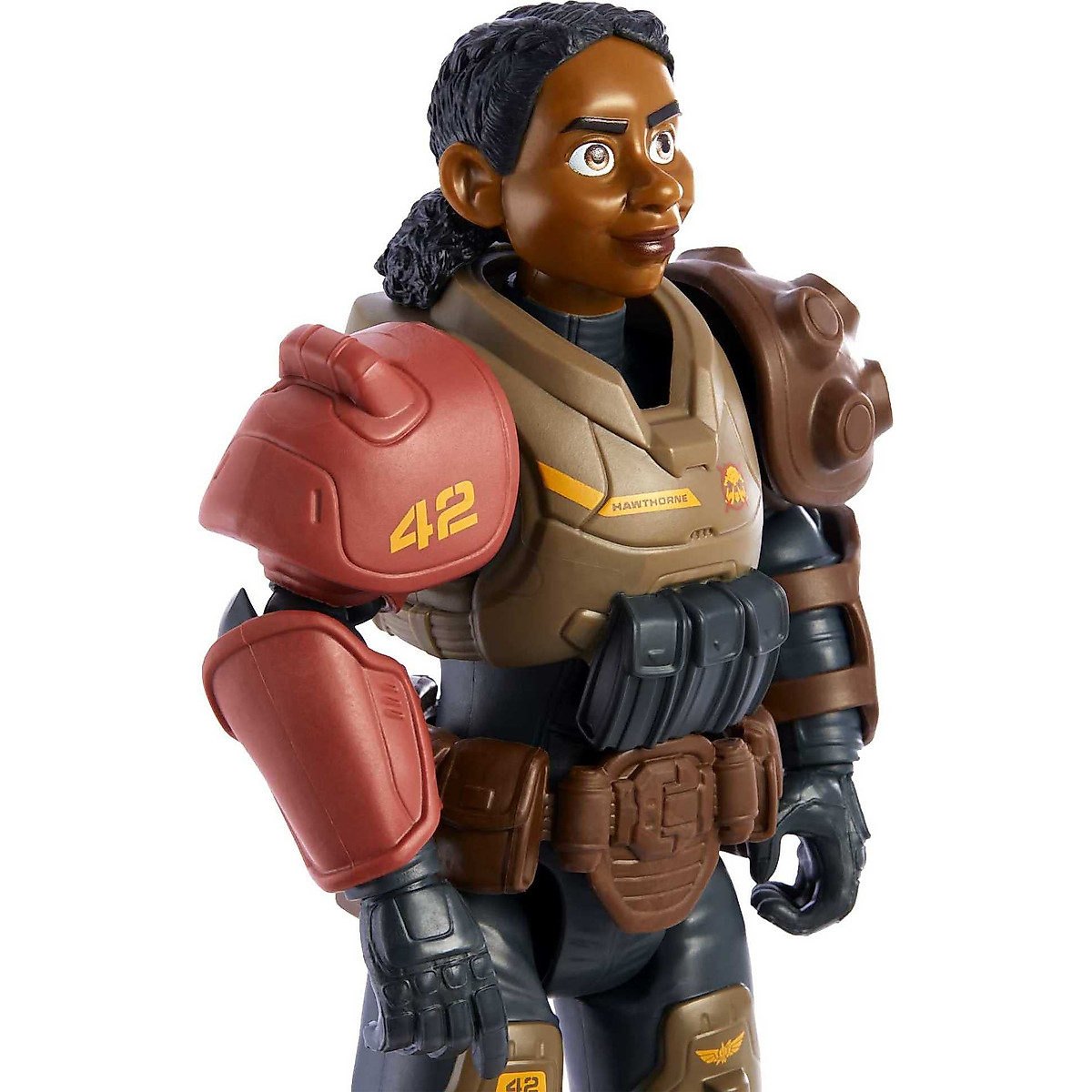 Mattel Disney and Pixar Lightyear Action Figure & Accessories Set, Space Ranger Gear Jr ZAP Patrol Izzy Hawthorne, 12-inch Scale & 14 Posable Joints