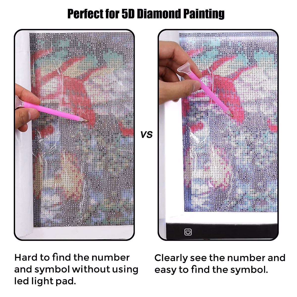 ArtBeek B4 Size LED Light Box 5 Millimeters Ultrathin Light Pad USB Art Tracing Board for Sketch Copy and Handwork 14.56X11 Inch