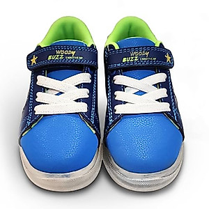 Bazillion Dreams Disney Toy Story Boy's Lighted Athletic Sneaker (Toddler), Blue, Size 6