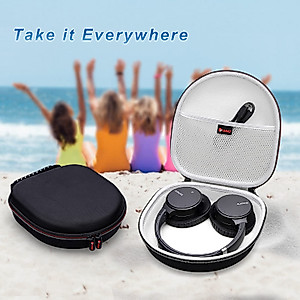 XANAD Carrying Case for Sony, Beats, JBL, OneOdio, Soundcore Anker Life Q20, M-Audio HDH40, Bose, Audio-Technica, AKG, Behringer, Philips - Travel Protective Carrying Storage Bag
