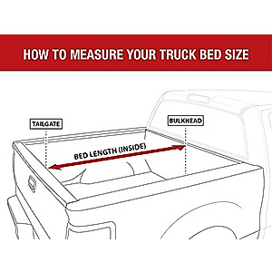 MaxMate Soft Roll-up Truck Bed Tonneau Cover Compatible with 2019-2024 Ram 1500 New Body (Not Fit 19-24 Classic) | 5'7" (67") Bed | TCD169046