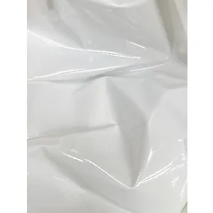 Prime Fabric, Shiny White 4-Way Stretch Vinyl Latex Fabric by The Yard, 60" Wide, DIY, Crafts, Club Wear, Costumes, Cosplay