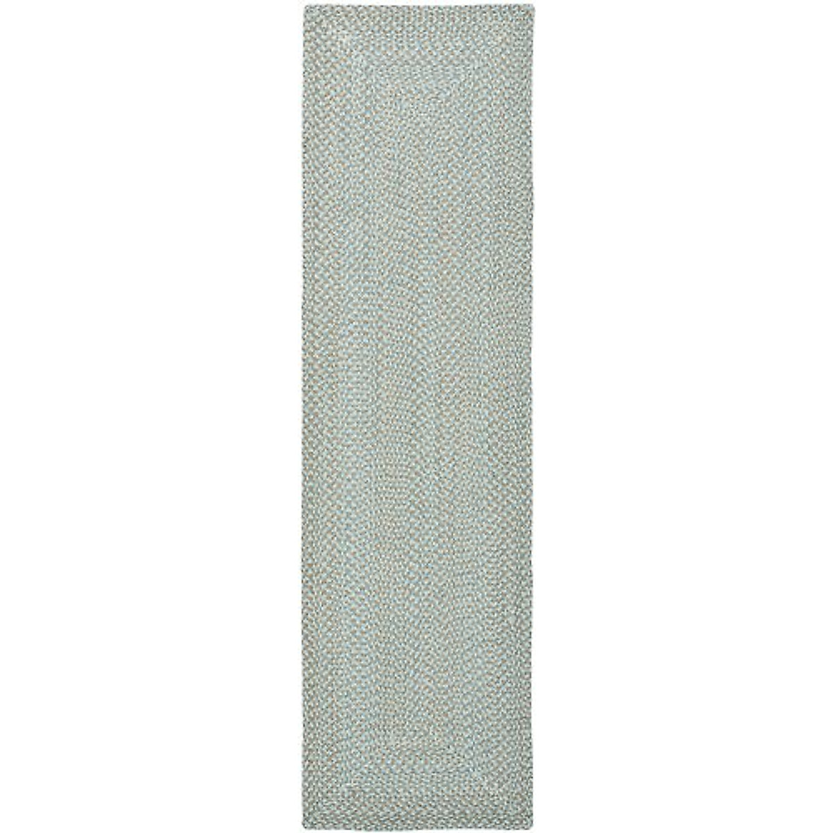 SAFAVIEH Braided Collection 2'3" x 6' Multi BRD170A Handmade Country Cottage Reversible Cotton Runner Rug