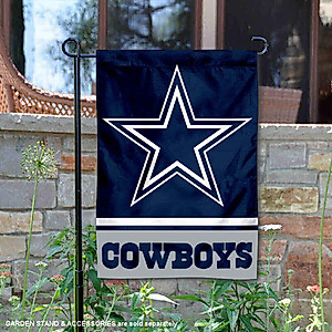 WinCraft Dallas Double Sided Garden Flag