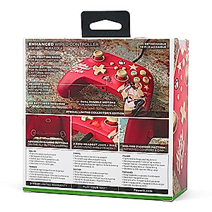 PowerA Enhanced Wired Controller for Xbox Series X|S - Fallout: Nuka Cola, Detachable 10ft USB-C Cable, Mappable Buttons and Rumble Motors, Officially Licensed for Xbox