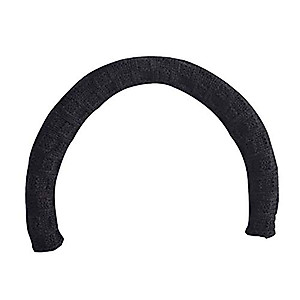 Ear Pads, Knitting Headband Cover Cushion for Meizu HD50 HD 50 for B/O h7 h8 h9i h4 h2 Kit 95AF - (Color: Black)