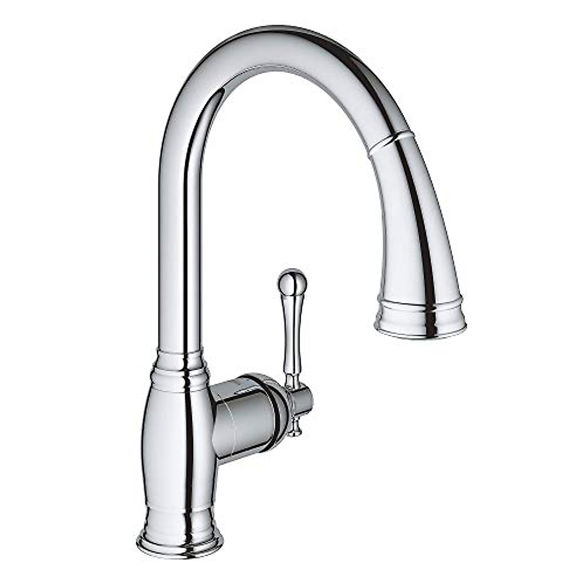 Bridgeford Single-Handle Pull-Down Kitchen Faucet with Dual Spray, StarLight Chrome