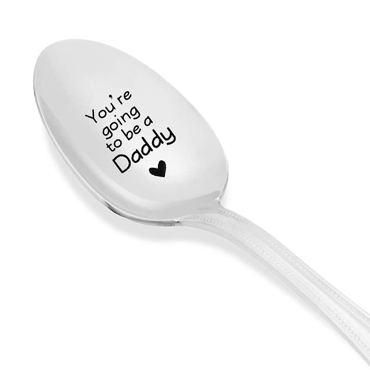 You're Going to Be a Daddy Spoon - Baby Announcement Spoon -Tell Your Husband You Are Expecting with This Adorable Spoon- Engraved Unique Gift - Spoon Gift # A17