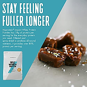 Myprotein® Impact Whey Protein Powder, Salted Caramel, 2.2 Lb (40 Servings)