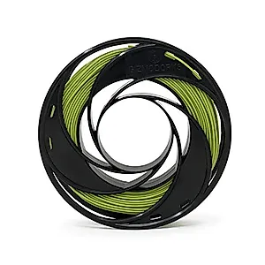 Gizmo Dorks PLA Filament 3mm (2.85mm) 200g for 3D Printers, Heat Color Change Green to Yellow