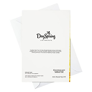 Hallmark Dayspring Religious Easter Cards Pack, Daffodils (8 Cards with Envelopes)