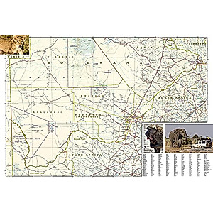 Botswana Map (National Geographic Adventure Map, 3207)
