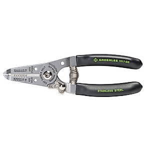 Greenlee Hand Tools Stainless Steel Wire Stripper (1917-SS), 16-26AWG