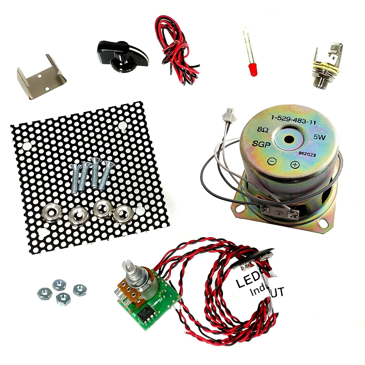 Great 2.5-watt Parts-Only Cigar Box Amplifier Kit