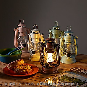 Captain Stag M-1328 Antique Warm LED Lantern, Bronze