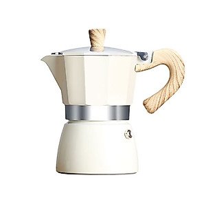 BNNP Stovetop Espresso Household Coffee Pot Brewing Coffee Machine Hand Brewing Coffee Electric Brewing Pot Color Octagonal Coffee Pot Brewing Coffee Tea (Color : B)