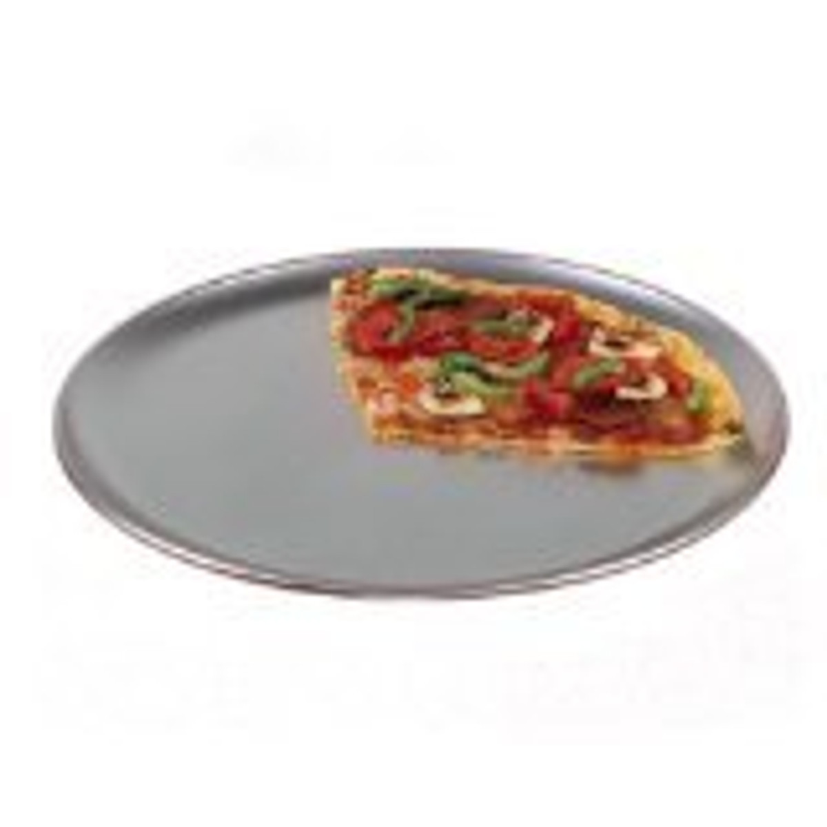 American Metalcraft 11" Coupe Style Aluminum Pizza Pan, 1