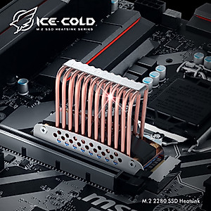 ineo M.2 2280 SSD Pure Cooper Heatsink [M12]