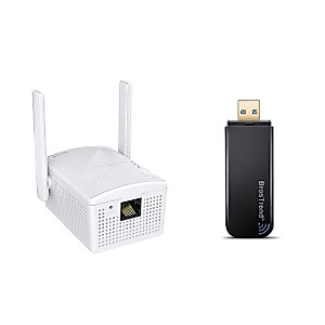 Bundle BrosTrend 1200Mbps USB WiFi Network Adapter for Laptop BrosTrend AC1200 Ethernet-2-WiFi Universal Wireless Adapte BrosTrend 1200Mbps USB WiFi Network Adapter for Laptop