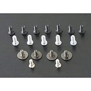 New Replacement PSP 3000 Full Housing Shell Cover with Buttons Screws Set -Clear Black.