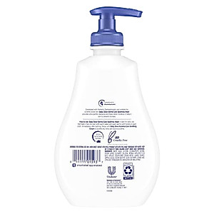 Baby Dove Soothing Wash To Soothe Delicate Baby Skin Derma Care Washes Away Bacteria, No Artificial Perfume Or Color, Paraben Free, Phthalate Free 13oz