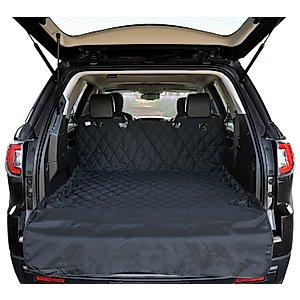Arf Pets SUV Dog Cargo Liner Cover for SUVs and Cars, Waterproof Material, Non Slip Backing, Extra Bumper Flap Protector, Large Size - Universal Fit