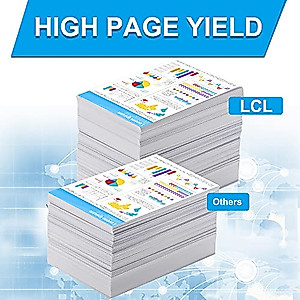 LCL Compatible Ink Bottle Replacement for Canon GI290 GI-290 G1200 G2200 G3200 G4200 G4210 (8-Pack 2Black 2Cyan 2Magenta 2Yellow)