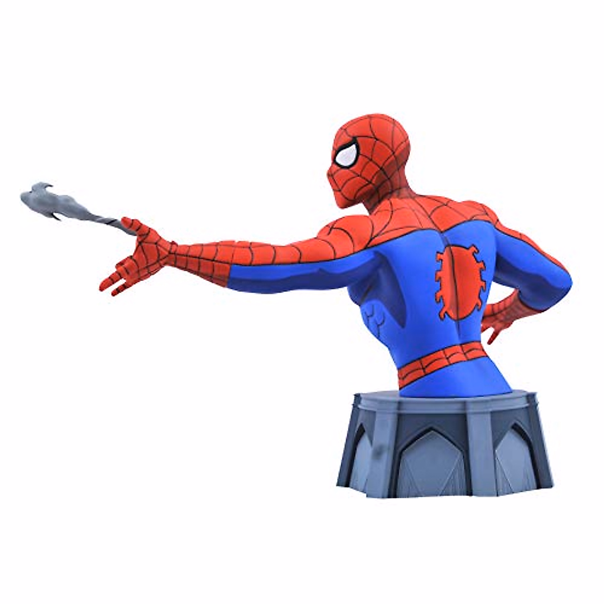 DIAMOND SELECT TOYS Marvel Animated Spider-Man Bust, Multicolor, 6 inches